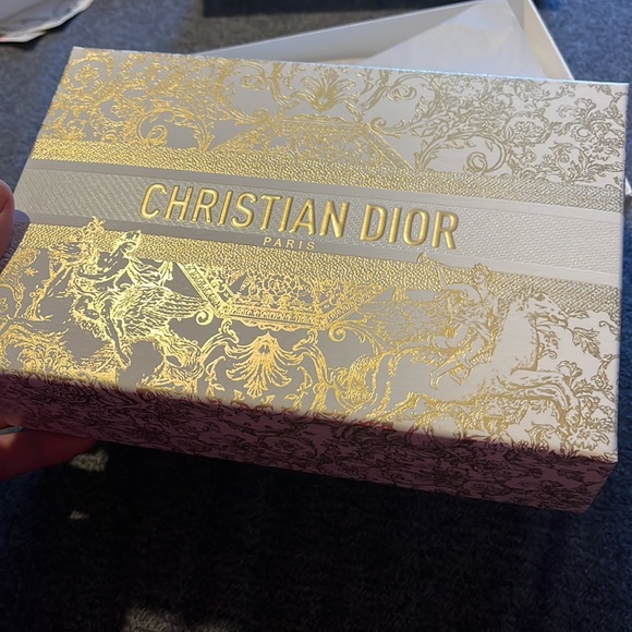 Dior | Accessories | Dior Box Gold Gift Box Dior Bag Box | Poshmark